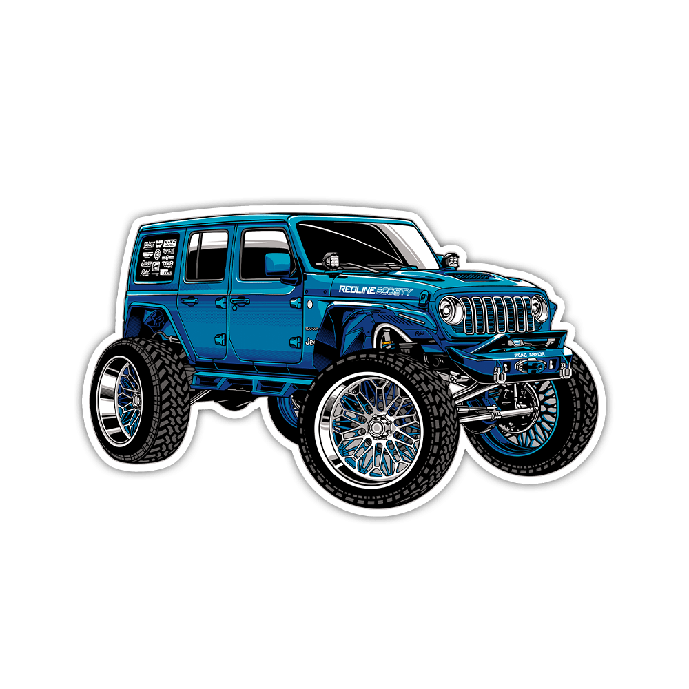 RS53 Wrangler® Decal | Redline Society